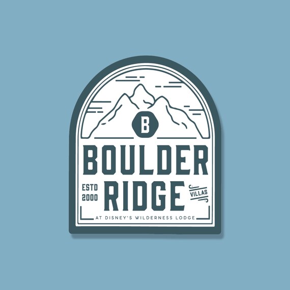 Stickers Boulder Ridge Sticker Halloween Vinyl Decals - Etsy