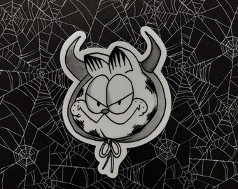 Garfield Devil | Etsy