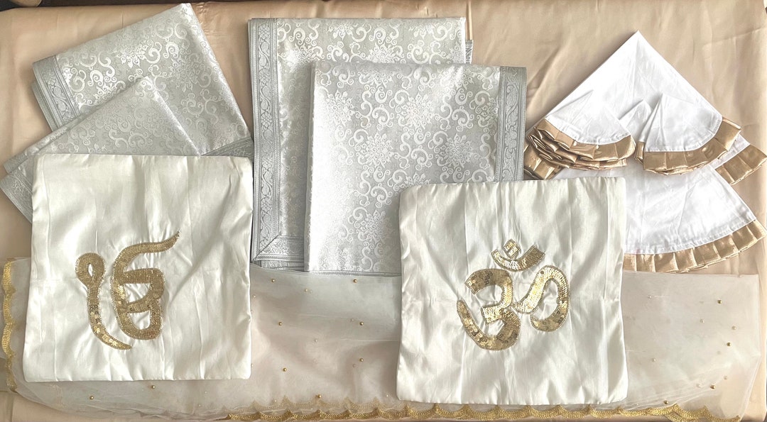 Jai Guruji Chola Set 11 Pcs Guruji Satsang Religious - Etsy