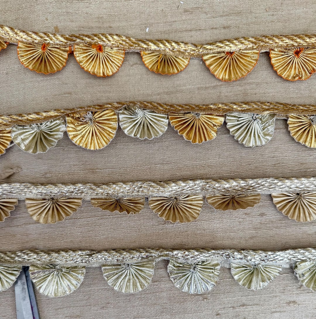 Hair Gota Trim Lace for Choti/ Braid to Enhance the Look of Paranda ...