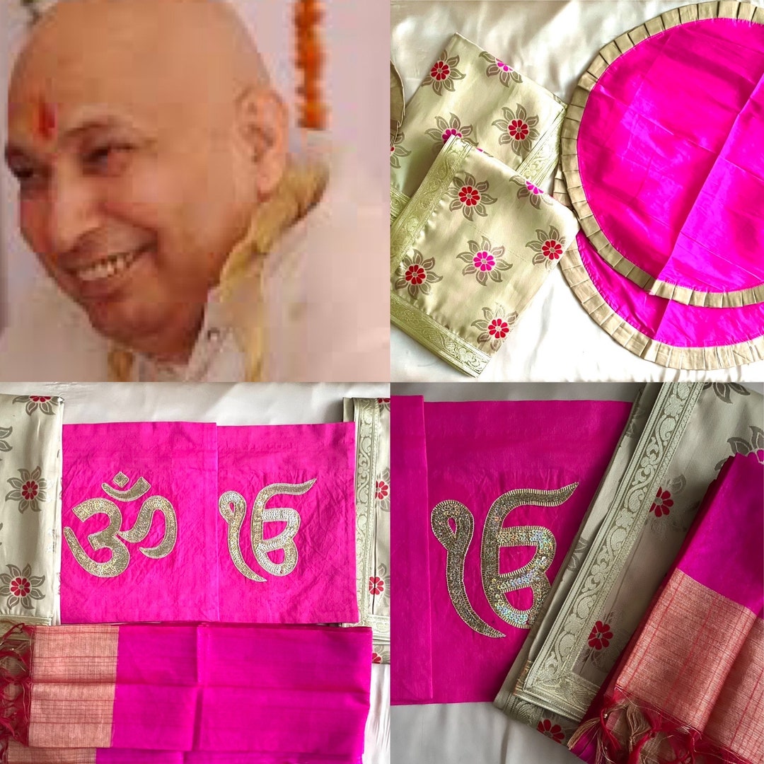 Jai Guruji Chola Set 11 Pcs Guruji Satsang Religious Clothing Guruji ...