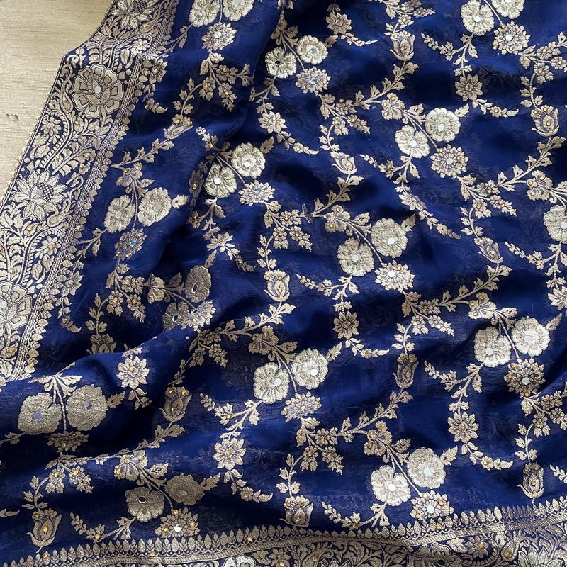 Buy Golden Chunni Online In India - Etsy India
