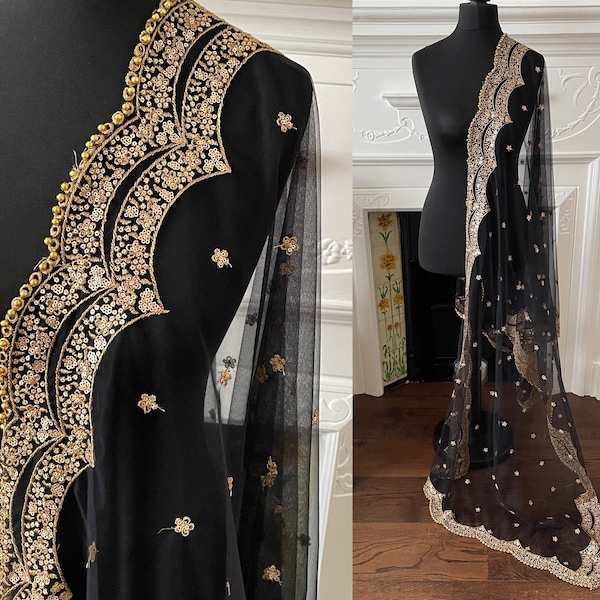 Indian Chunni - Etsy