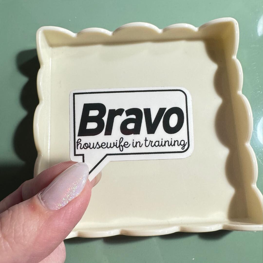 Bravo, Sticker, Bravo Housewife Sticker, Funny Sticker, Laptop Decal ...