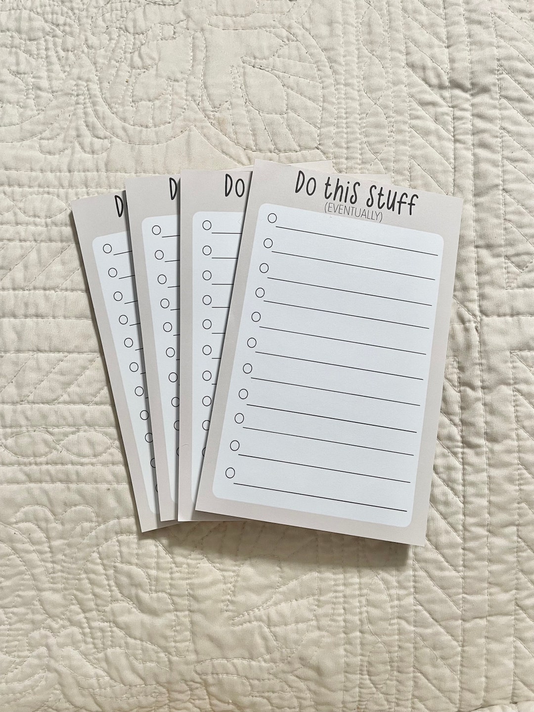 Check List | Notepads | Tear off Notepads | 50 Page Notepads | Do This ...