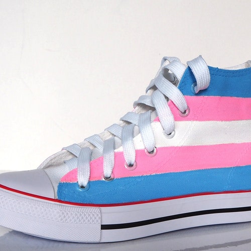 Custom Hand Painted Asexual Flag Shoes Asexual Pride Flag - Etsy