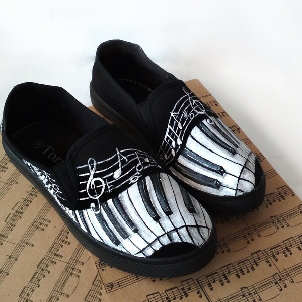Music Note Shoes - Etsy