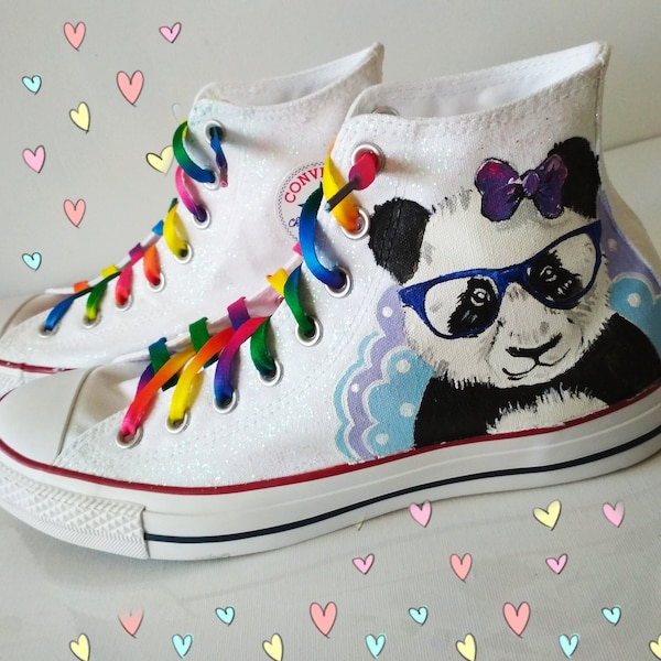 Kids Girls Panda Shoes - Etsy