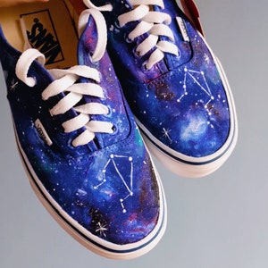 Libra Constellation Shoes, Custom Astrology Shoes - Etsy