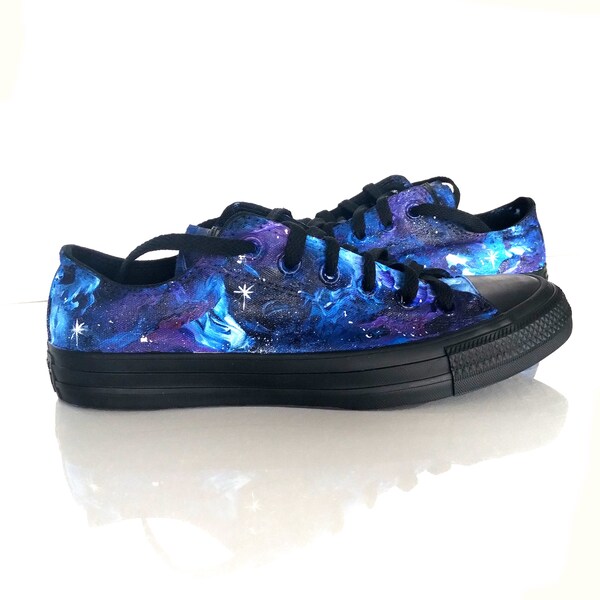 Galaxy Custom Sneakers - Etsy