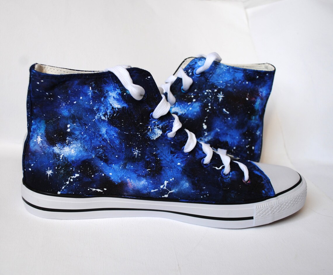 Custom Galaxy Sneakers Personalized Galaxy Shoes Galaxy - Etsy