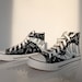Custom Music Notes Shoes, Hand Painted Piano Shoes - Etsy