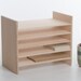 Stack A4 Paper Rack // Shelves Desktop Organizer Baltic Birch Plywood ...