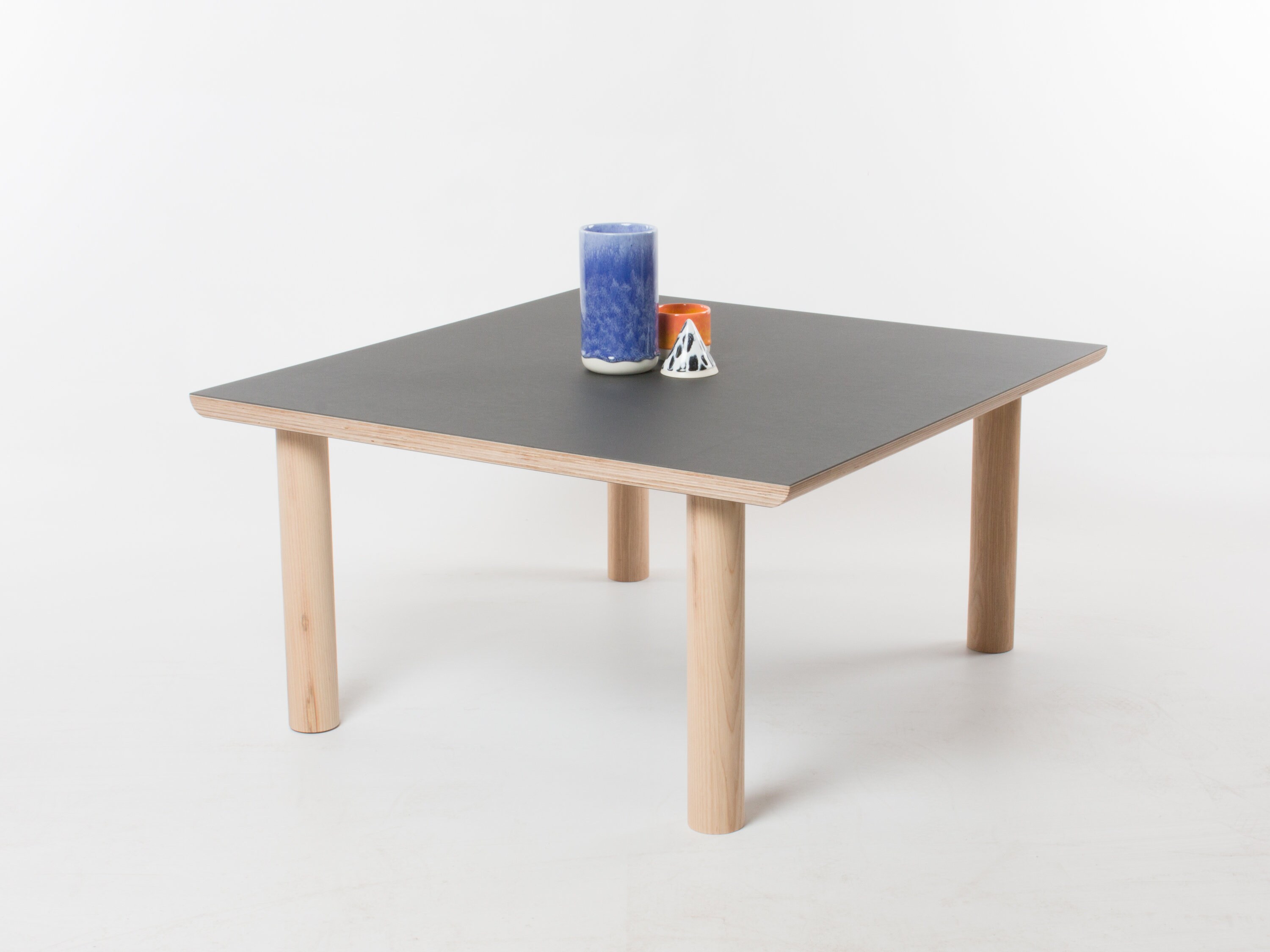 Kyoto Forbo Coffee Table // Floor Dining / Work / Solid Ash - Etsy UK