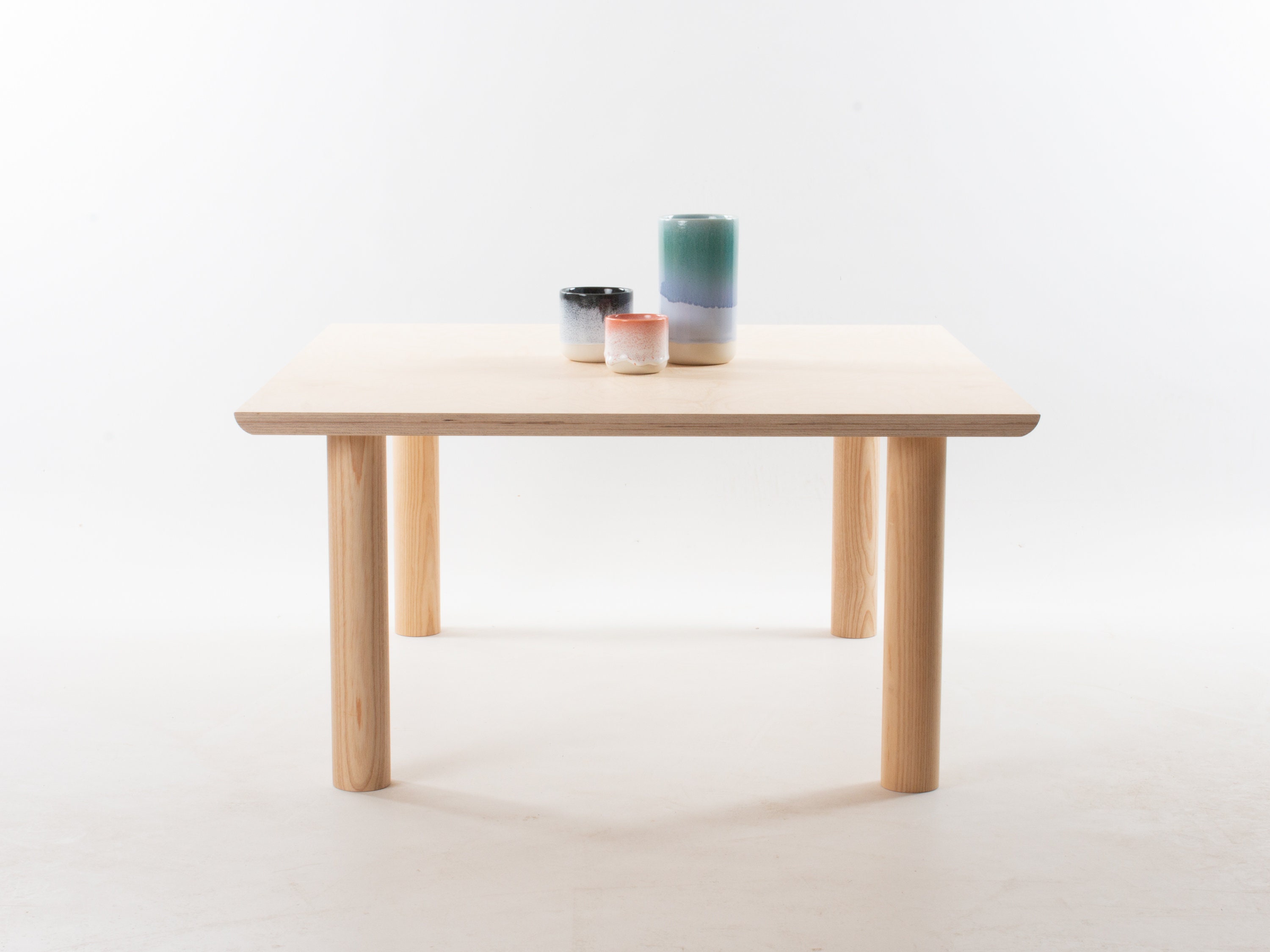Kyoto Coffee Table // Floor Dining / Work / Solid Ash Dowel | Etsy