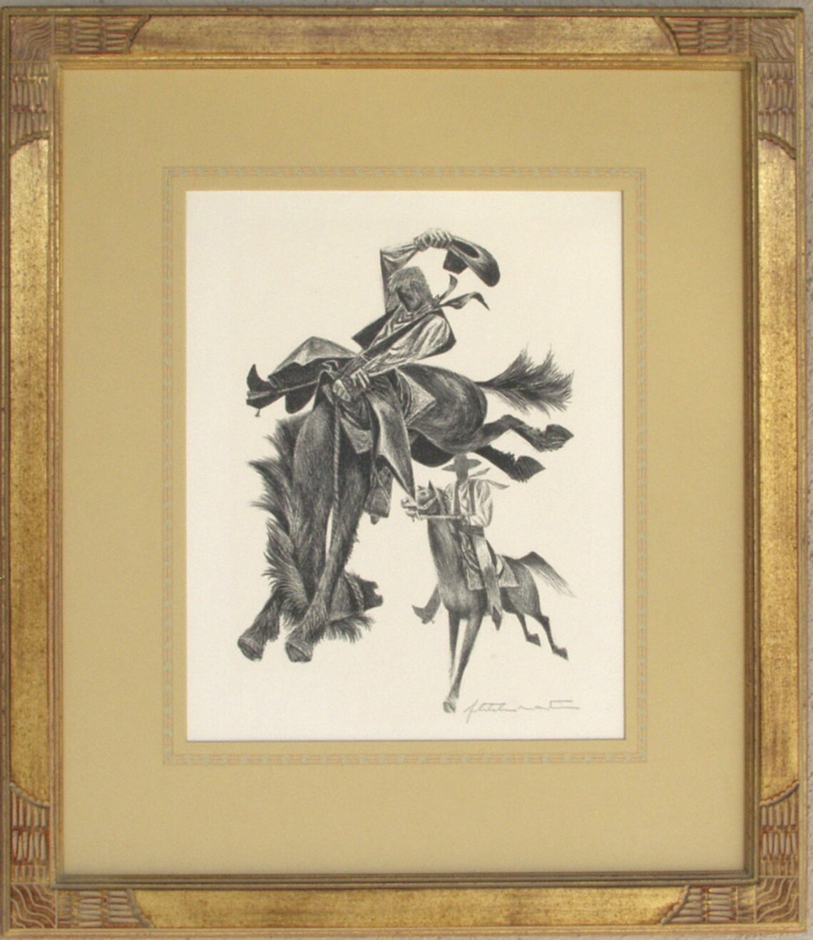 High Wide and Handsome by Fletcher Martin 1953, Original Stone ...