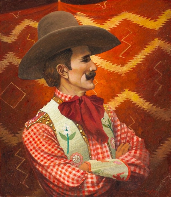 Tex Cooper by Greg Singley Original Signed Print | Etsy