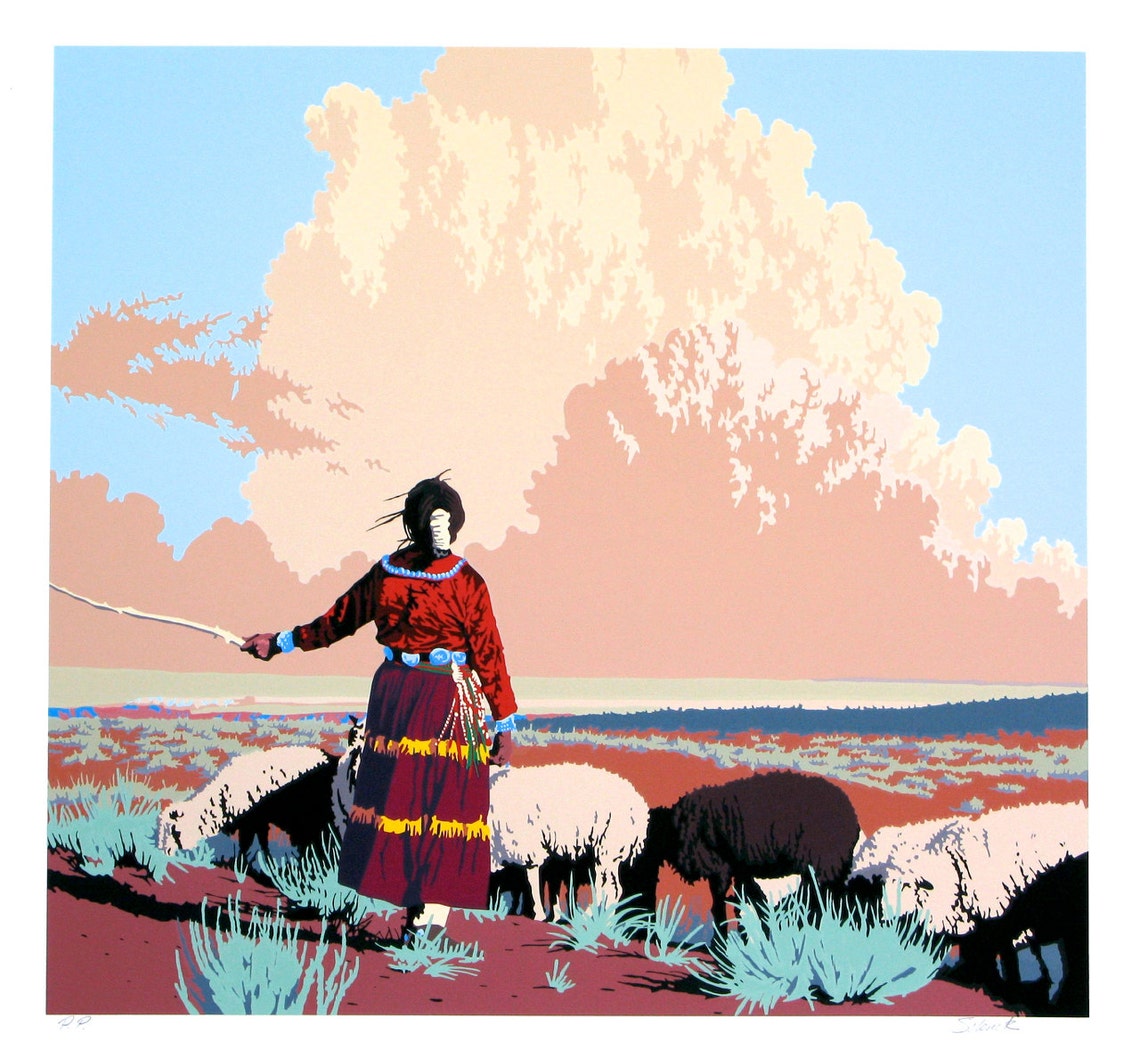 Bill Schenck, Last Horizon, Serigraph - Etsy