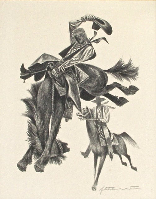 High Wide and Handsome by Fletcher Martin 1953, Original Stone ...