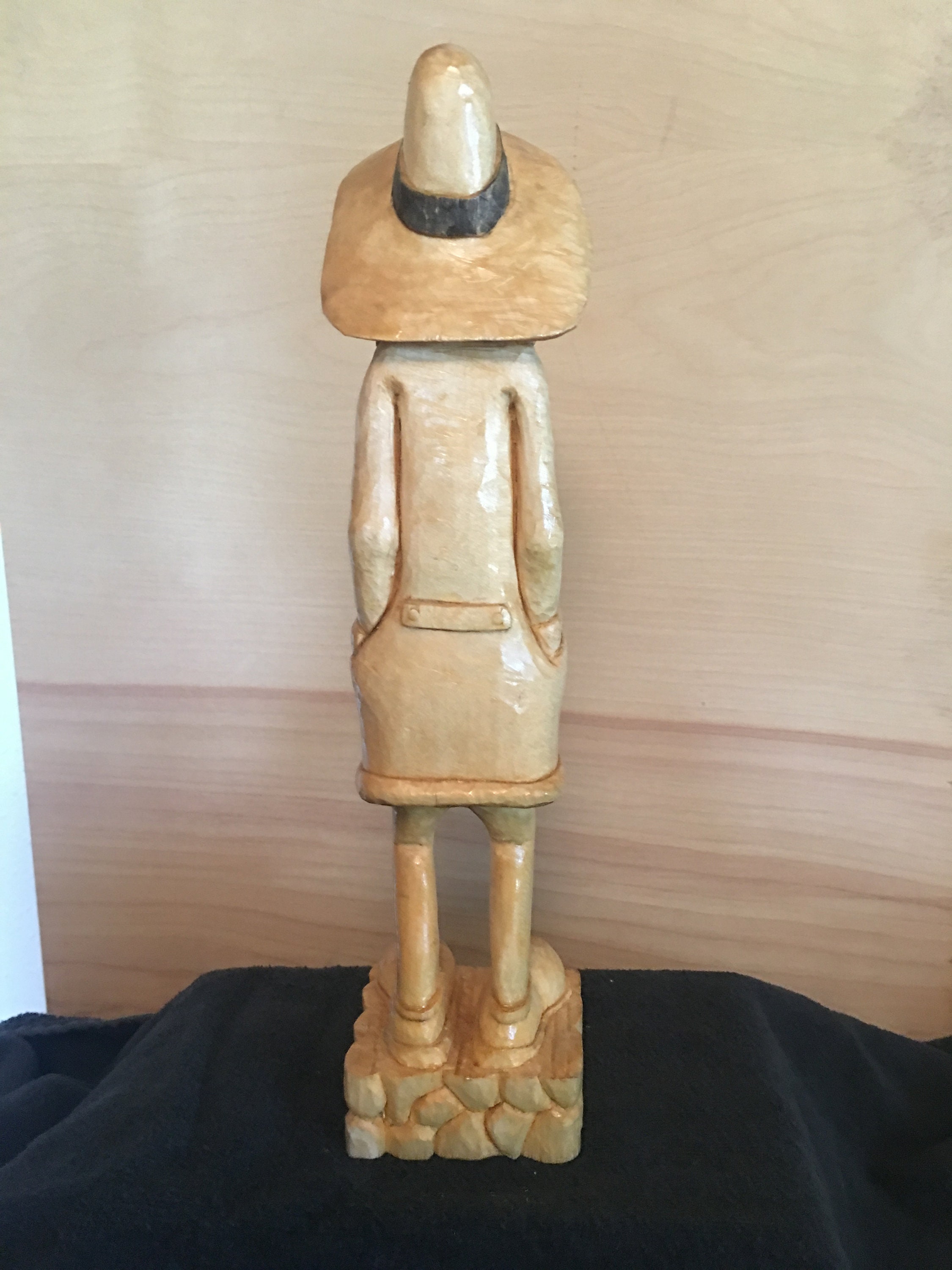 Hand Carved Hillbilly Carved in Bass Wood Free Shipping - Etsy