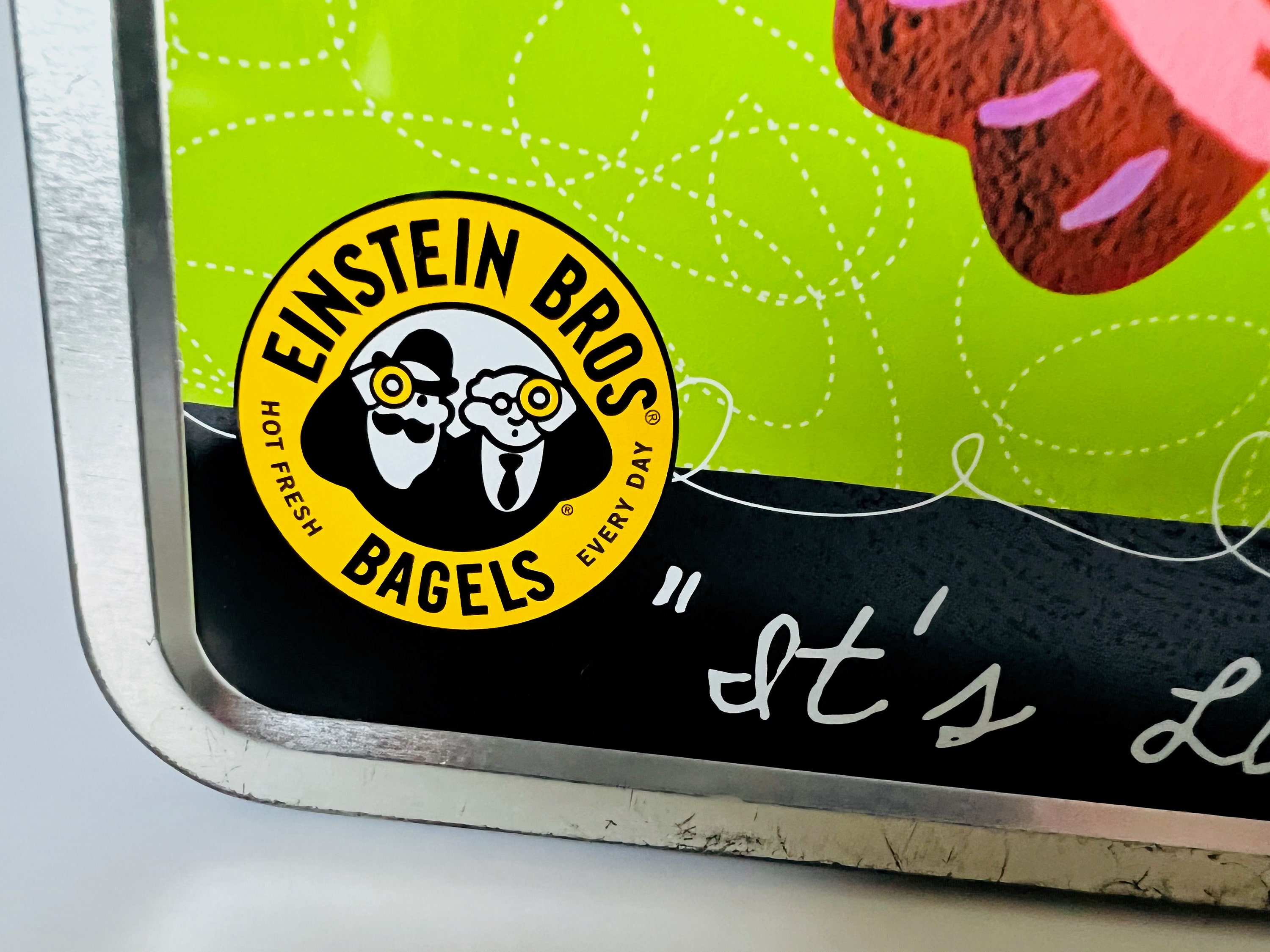 Vintage Einstein Bagels Metal Lunch Box 2001 - Etsy