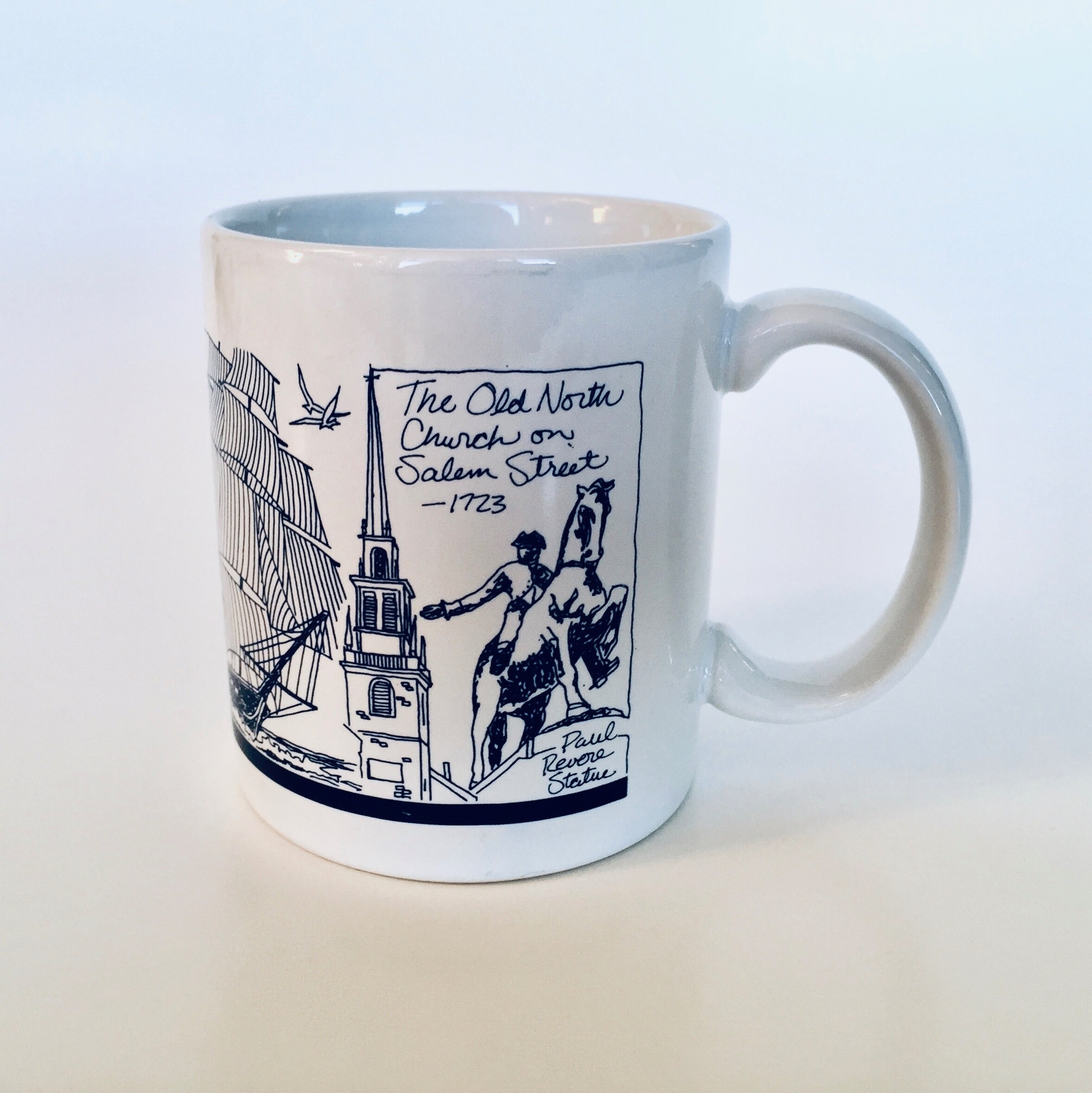 Boston Mass Coffee Mug Vintage 1989 Souvenir Mug - Etsy