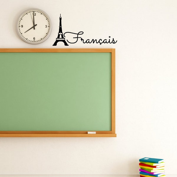 French Class Vinyl Decals - Etsy