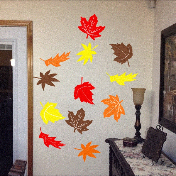 Autumn Wall Decals Etsy
