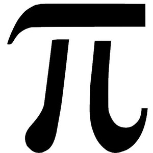 Pi Symbol Decal 3.14 Decal Pi Classroom Decorations Wall Decal Math ...