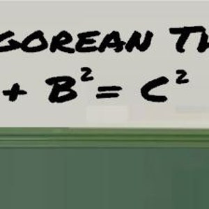 Pythagorean Theorem Vinyl Sticker Decal Classroom Decal - Etsy