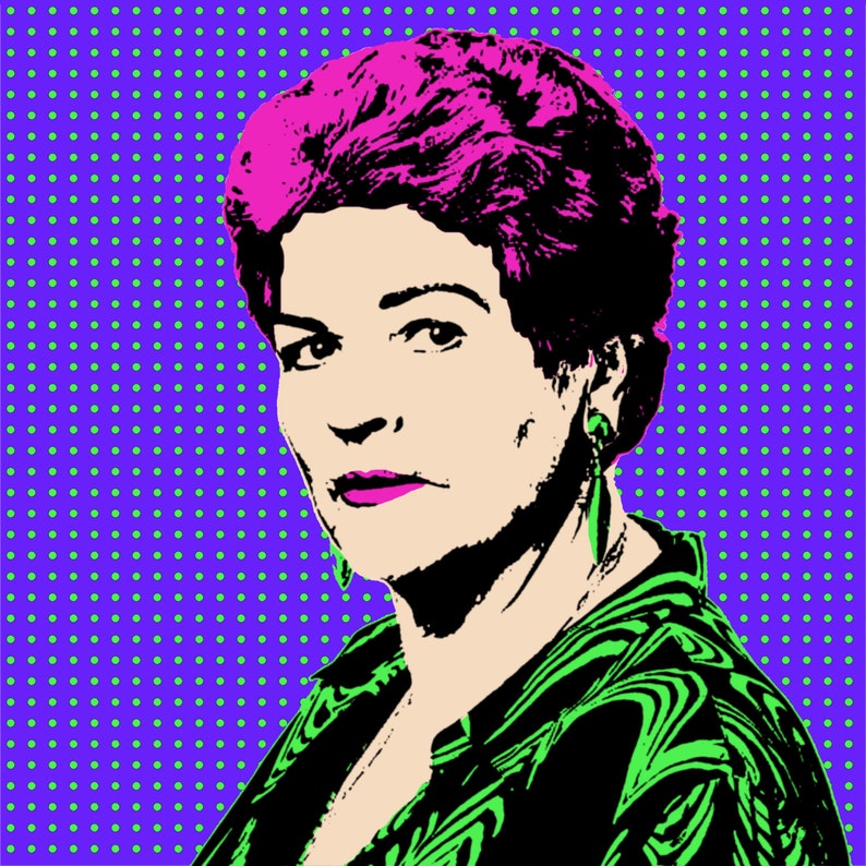 Pat Butcher, Eastenders Pop Art Print - Etsy UK