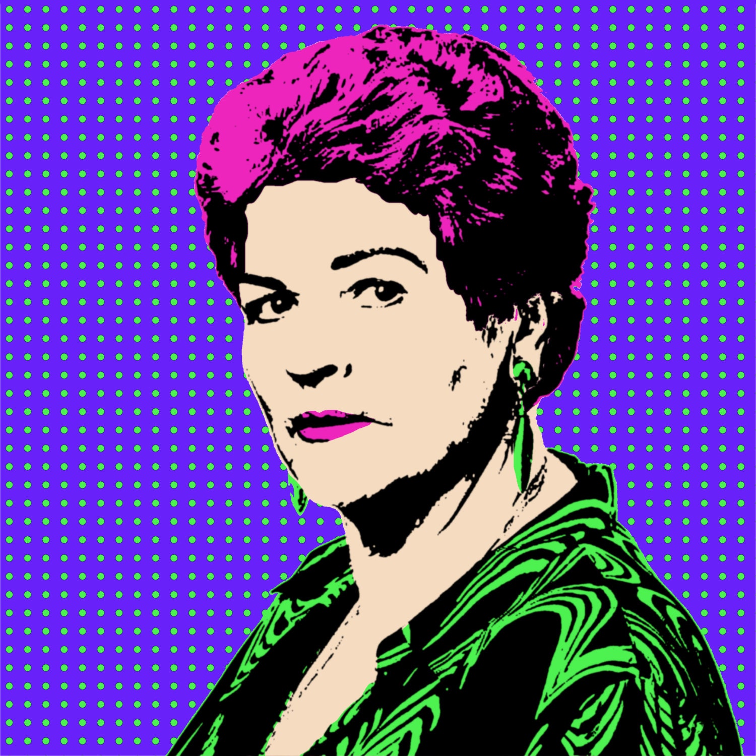 Pat Butcher Eastenders Pop Art Print - Etsy