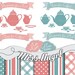 Tea Clipart, Wrapping Paper Sheets. Vintage Cup of Tea, Digital China ...