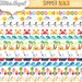 Digital Summer Borders Clip Art. Beach Borders. Small Commercial Use ...