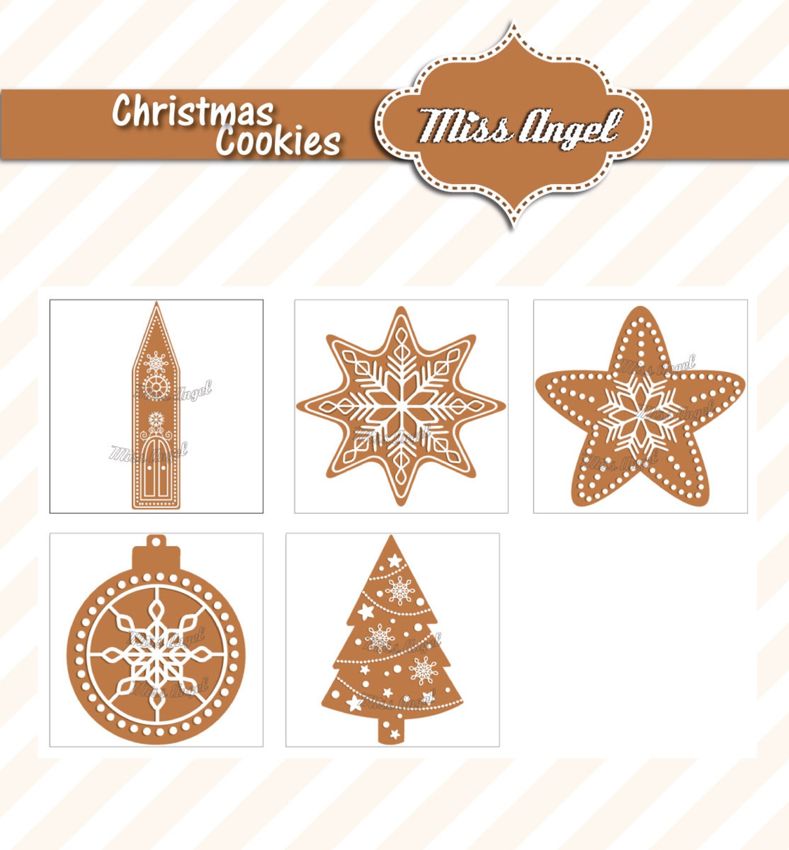 Gingerbread Clipart. Christmas Ginger Cookies. Christmas Clipart ...