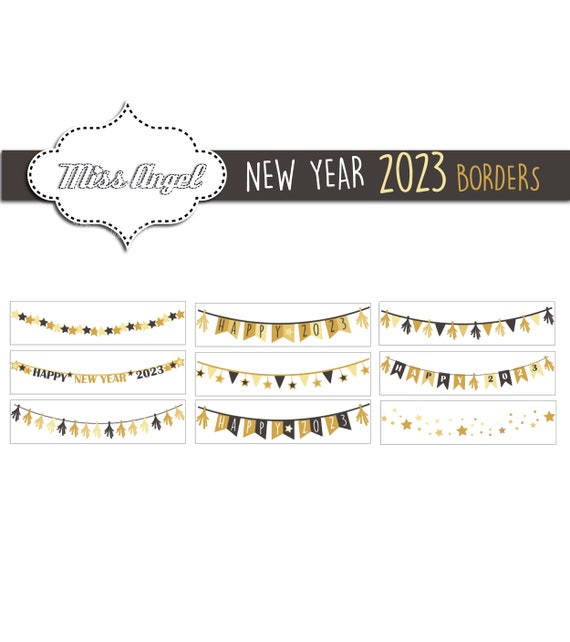 New Years Eve Borders