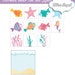 Mermaid Clipart. Digital Under the Sea Mermaid. Cute Fish Clip Art ...