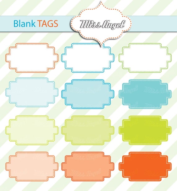 Blank Tag Clipart