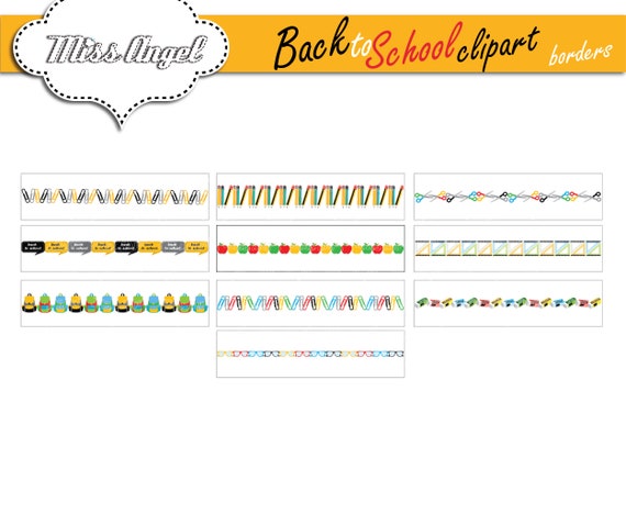 Free Clip Art School Border