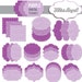 Purple Digital Frames, TAGS Clipart, 36 Digital Labels Clip Art ...