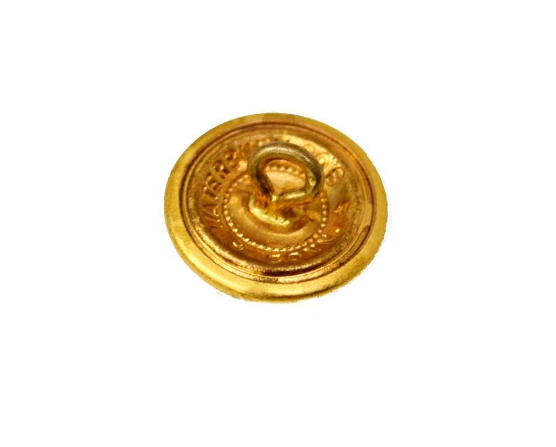 Genuine USMC Dress Blues Small Buttons 12 Pack | Marine Corp | GI Gold ...