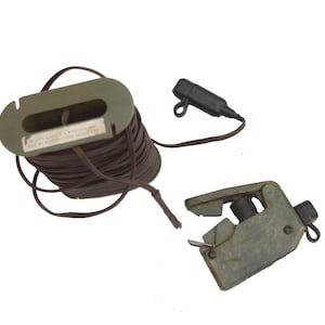 Genuine Vintage Military Practice Claymore Mine With Carrying Bag, Wire ...