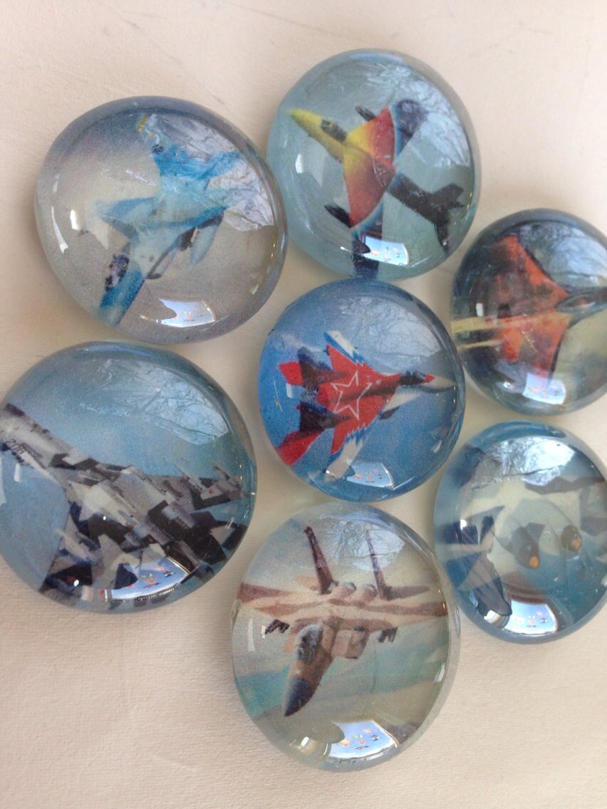 Fighter Jet Glass Magnets, Airplane Magnets, Fighter Plane Glass ...