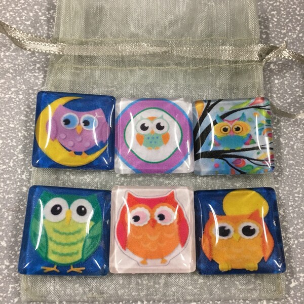 Owl Magnets - Etsy