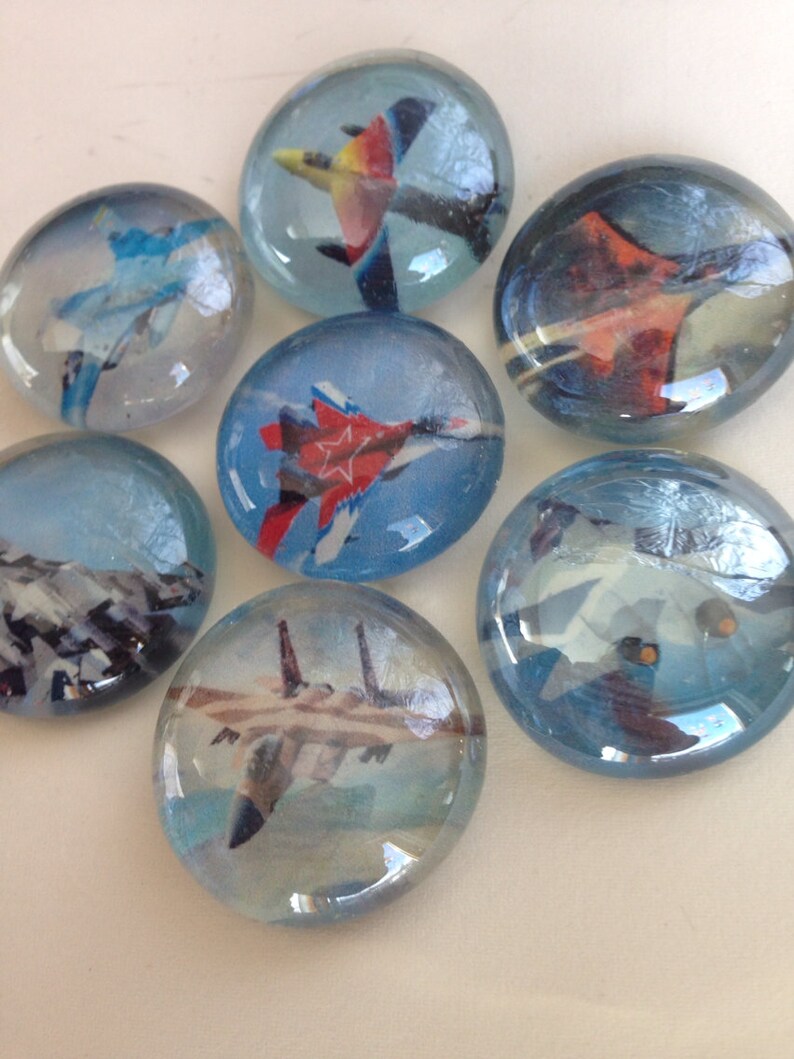 Fighter Jet Glass Magnets, Airplane Magnets, Fighter Plane Glass ...