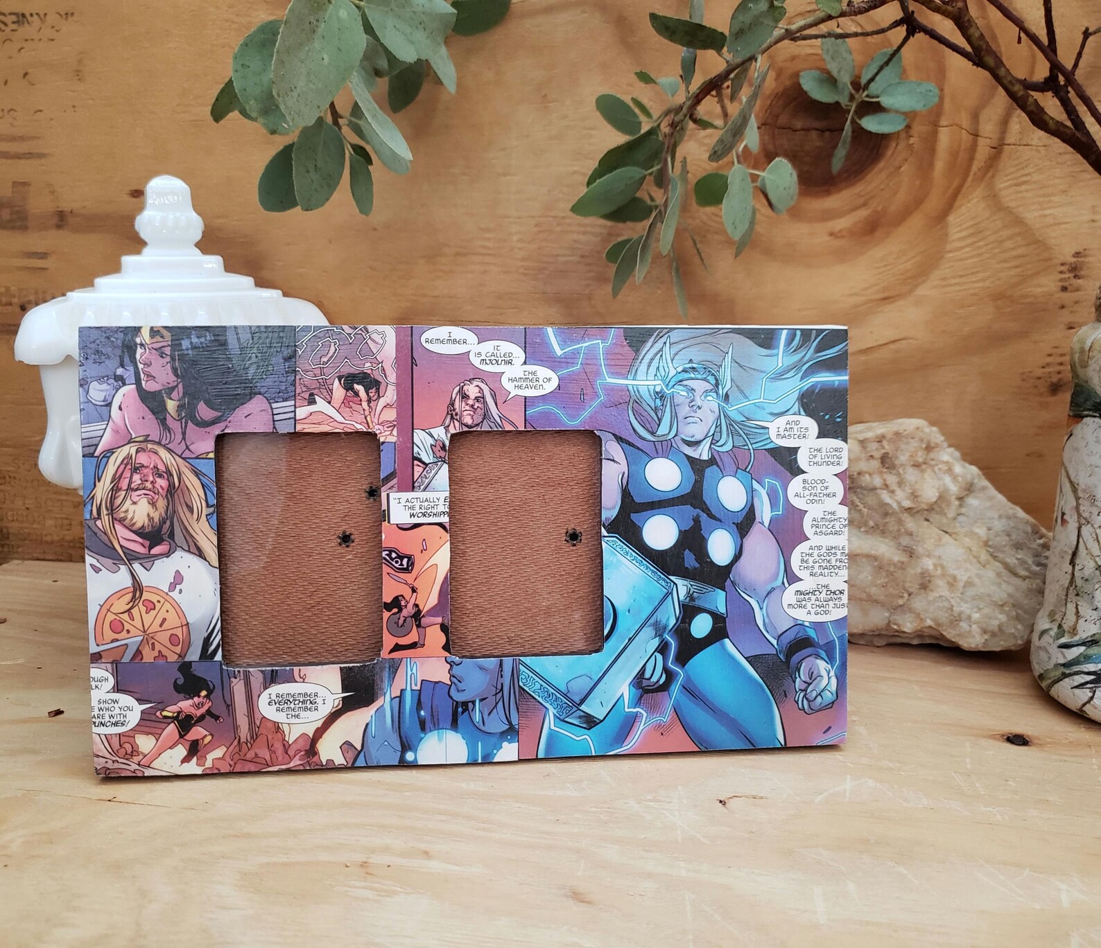 Comic Book Desk Frame Featuring Thor 10" X 6" Frame - Etsy