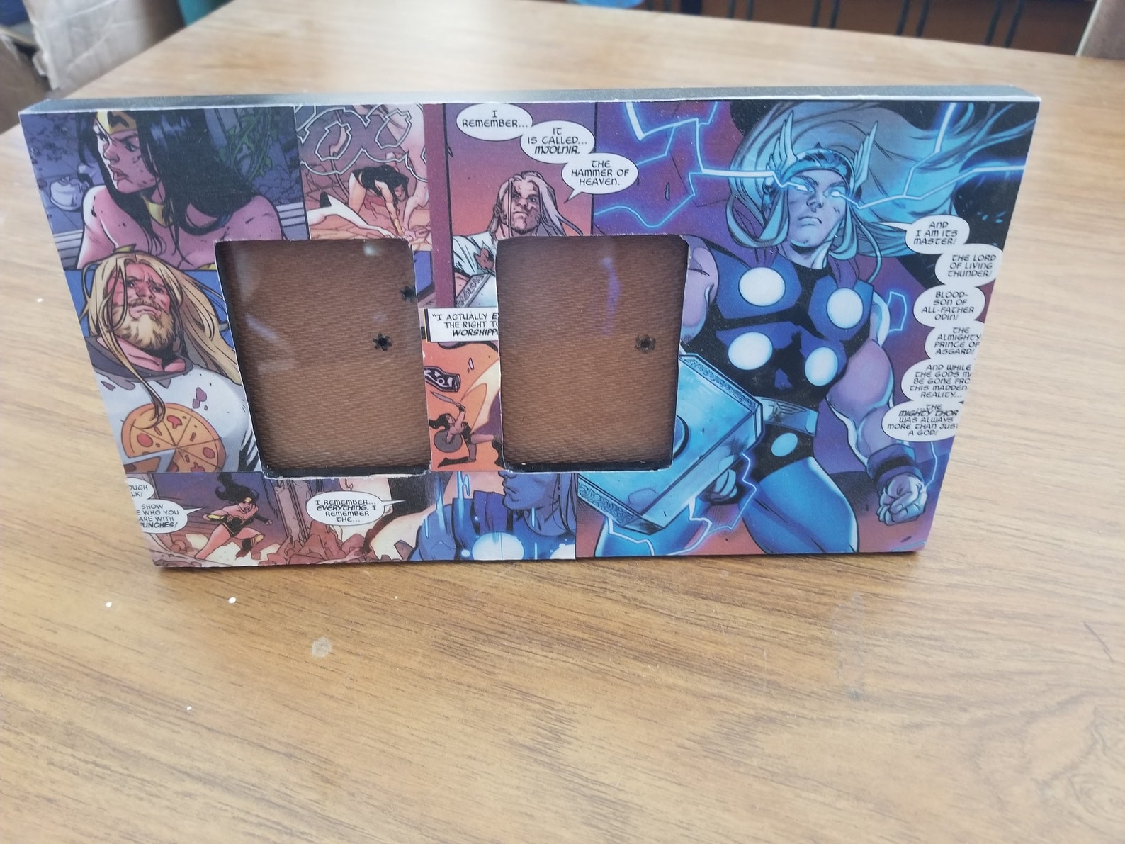 Comic Book Desk Frame Featuring Thor 10" X 6" Frame - Etsy