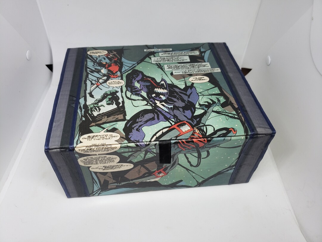 Daredevil and Venom Comic Trinket Box - Etsy