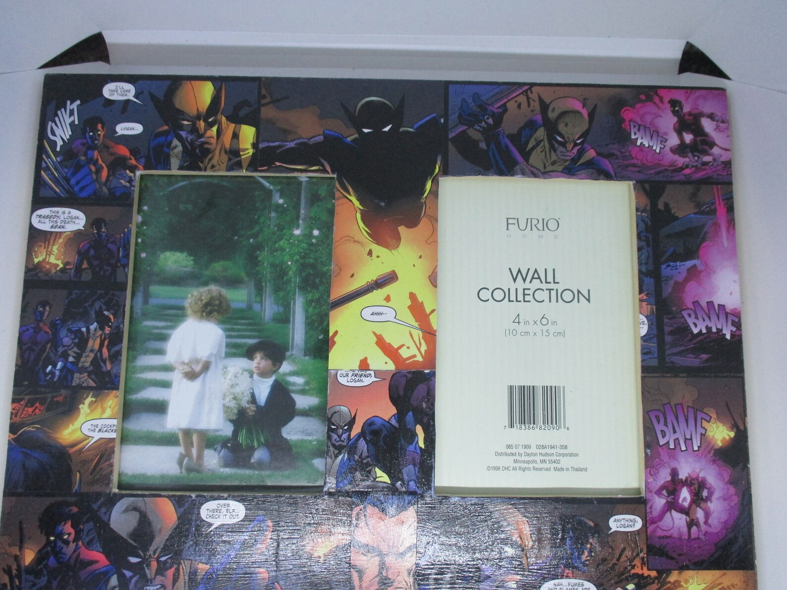 Comic Book Wall Frame Featuring X-men's Wolverine and | Etsy