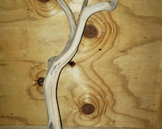 27" Sanded Manzanita Twisted Forked Branch #79 - Etsy